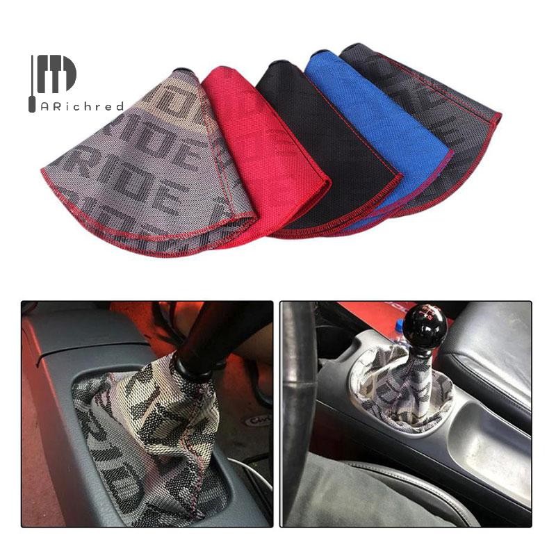 Arichred Bride Racing Hyper Fabric Shift Knob Shifter Boot Cover MT/AT ...