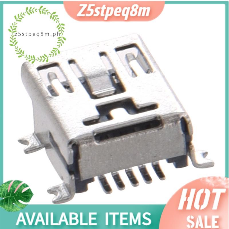5 Pcs Mini USB Type B Female Port 5-Pin 180 Degree SMD SMT PCB Jack ...