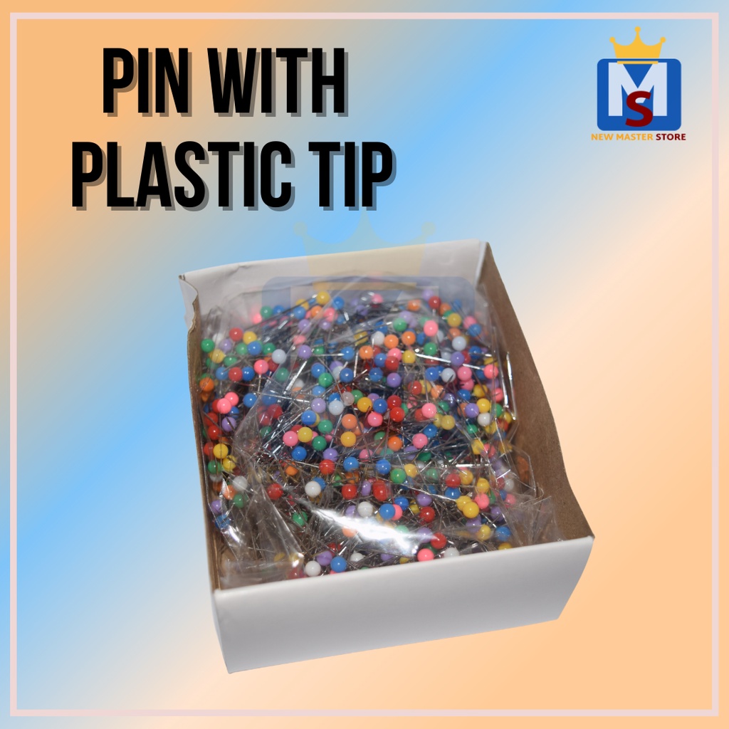 Pin with Head / Pin with plastic tip (crown and mega) / Sold per box ...