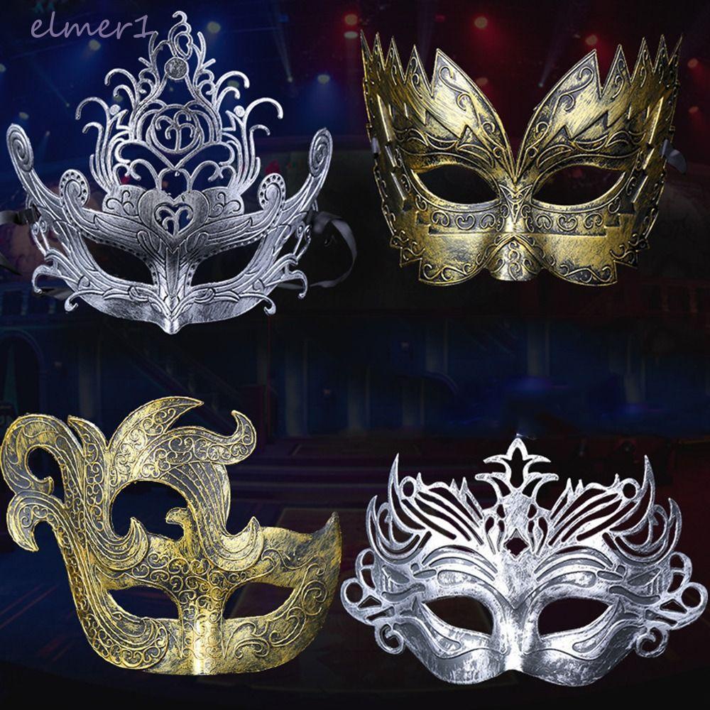 ELMER1 Halloween Masks Props Mask Simple Masquerade Cosplay Mask The ...