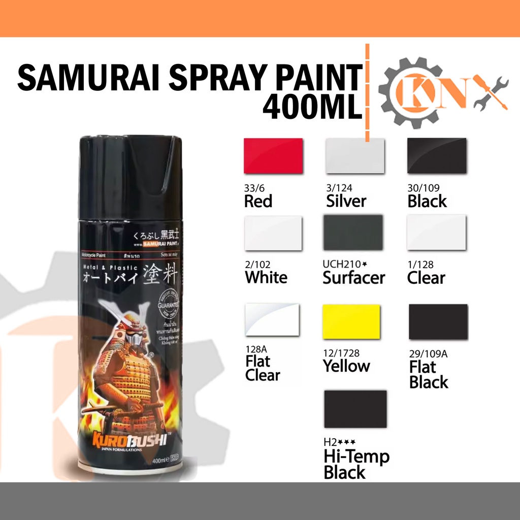 ORIGINAL SAMURAI PAINT - STANDARD COLORS & PRIMER | Shopee Philippines