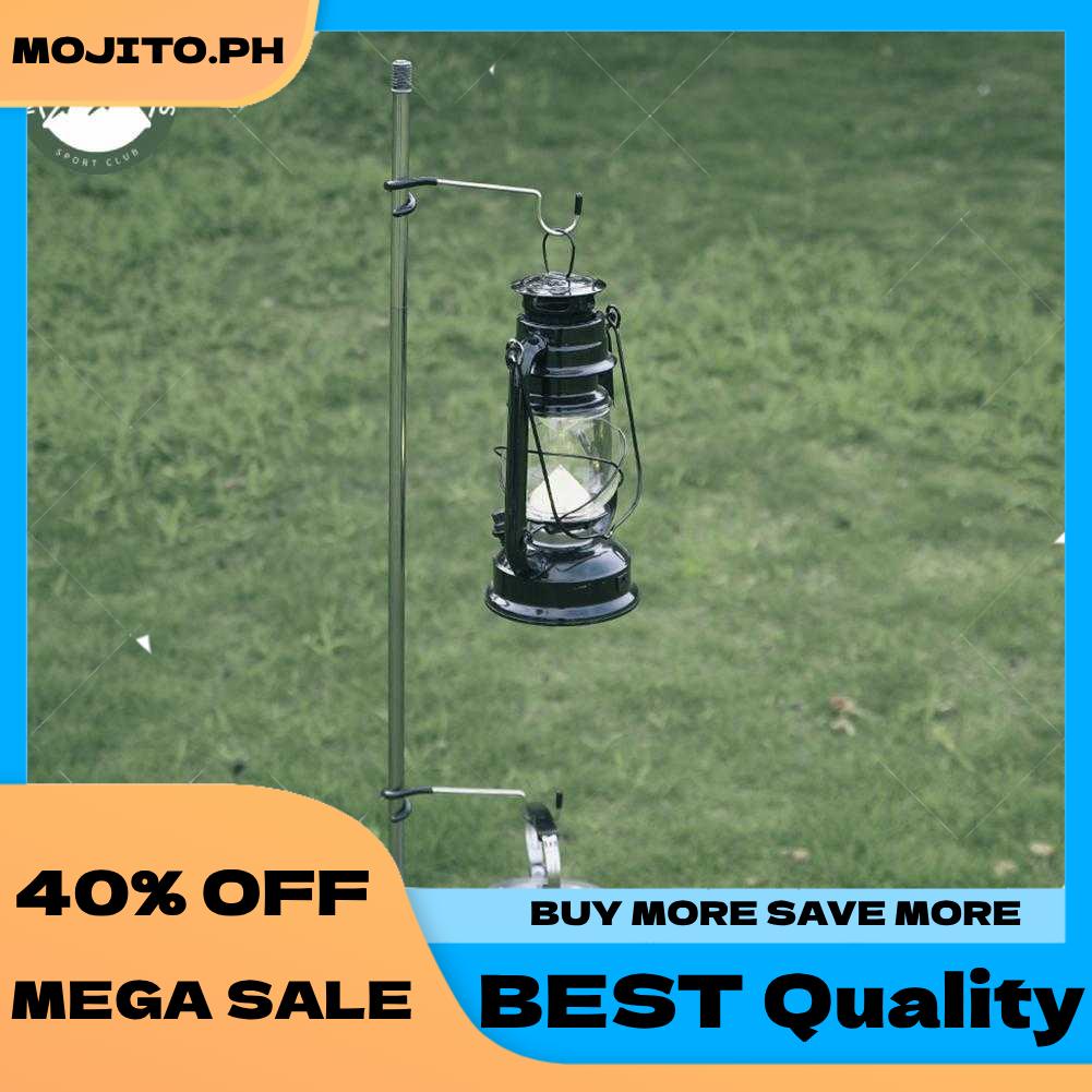 【Manila Ready Stock】 MOJITO Portable Outdoor S-Shaped Light Stand Hooks ...