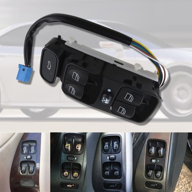 Richh Window Glass Lift Elevator Switch Console for W203 C200 C220 C180 ...