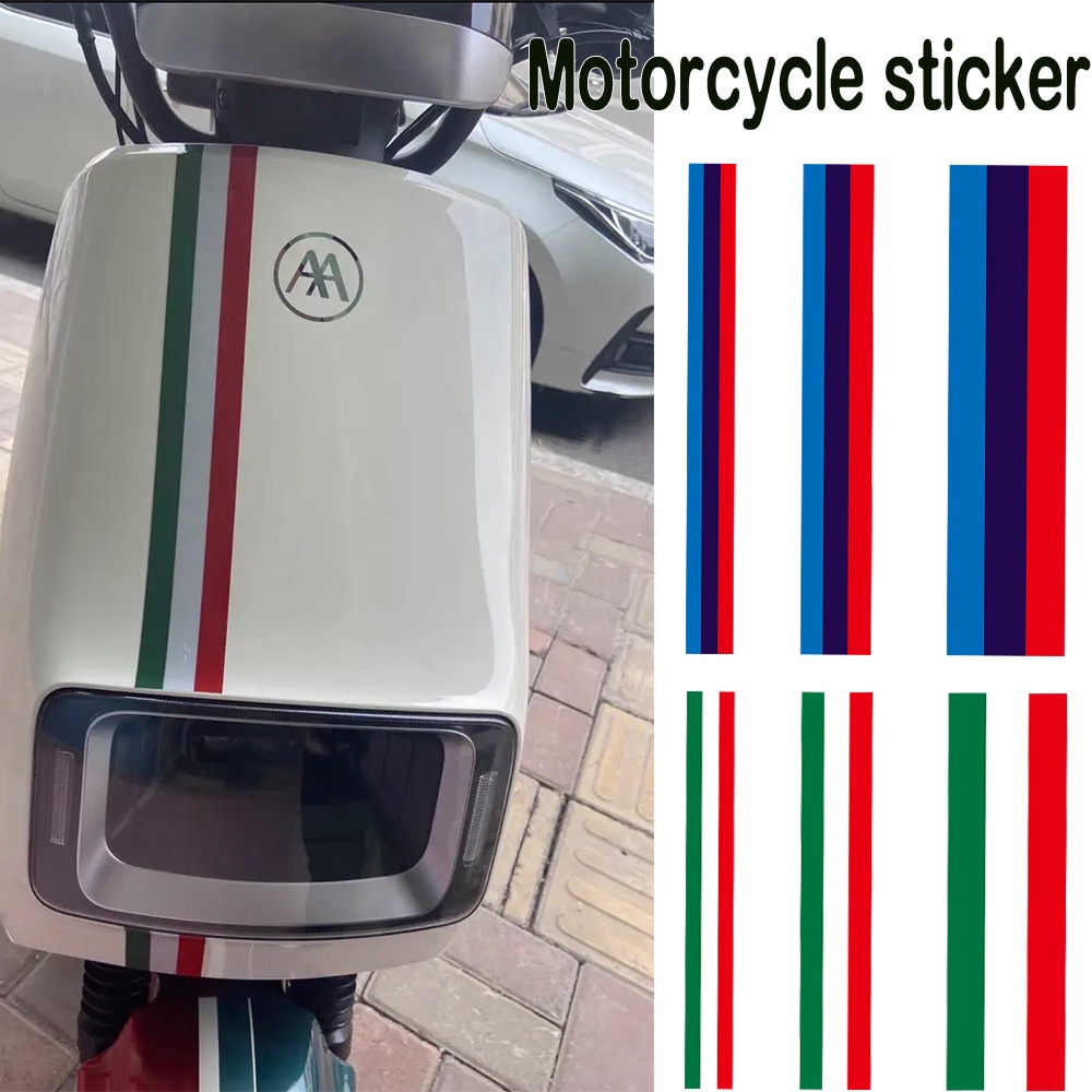 Motorcycle Front Reflective Sticker Italian Decal Super Sports Decal ...