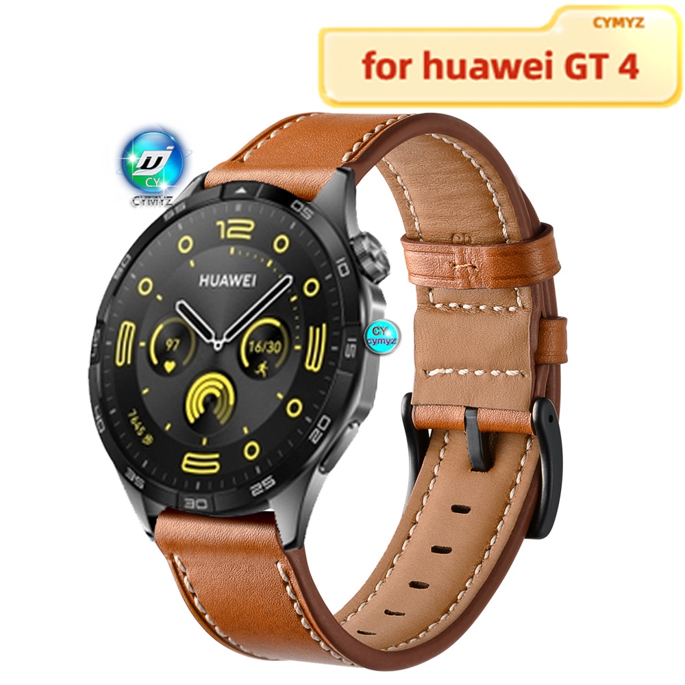 huawei watch GT4 strap Leather strap for huawei watch GT 4 46mm strap ...