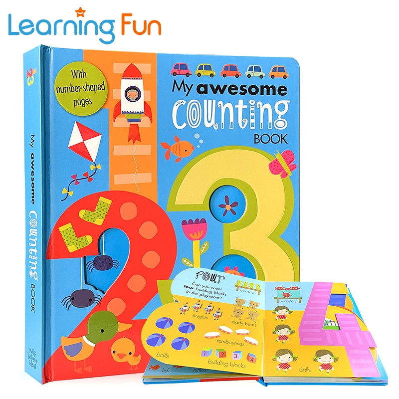 My Awesome Counting 1-20 Book Early Educational Picture Book for Kids ...