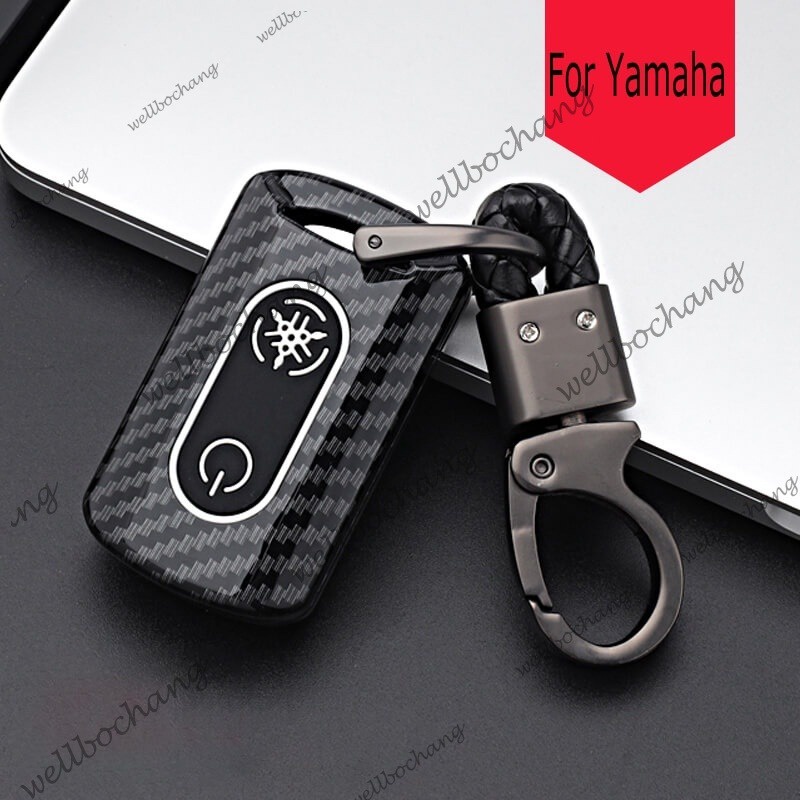 Carbon remote control fiber key cover for Yamaha NMAX exciter 155 ex ...