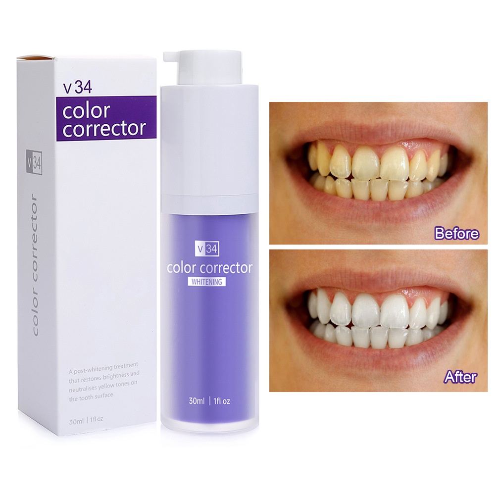 Toothpaste Beauty Tooth Essence hismile Toothpaste V34 Colour Corrector ...