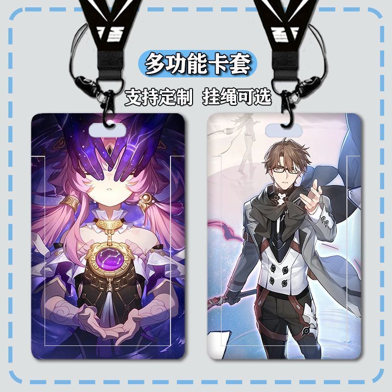 Honkai: Star Rail Card Holder Custom Student ID Personal ID Card Case ...