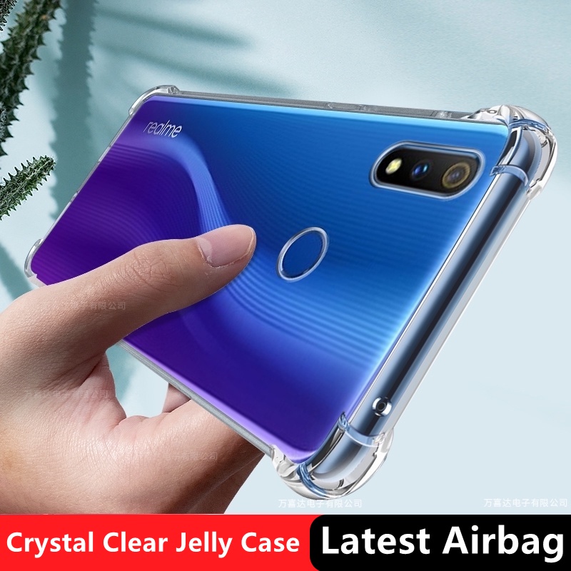 For Realme 3 3i RMX1825 RMX1821 RMX1827 Slim Crystal Clear Soft ...