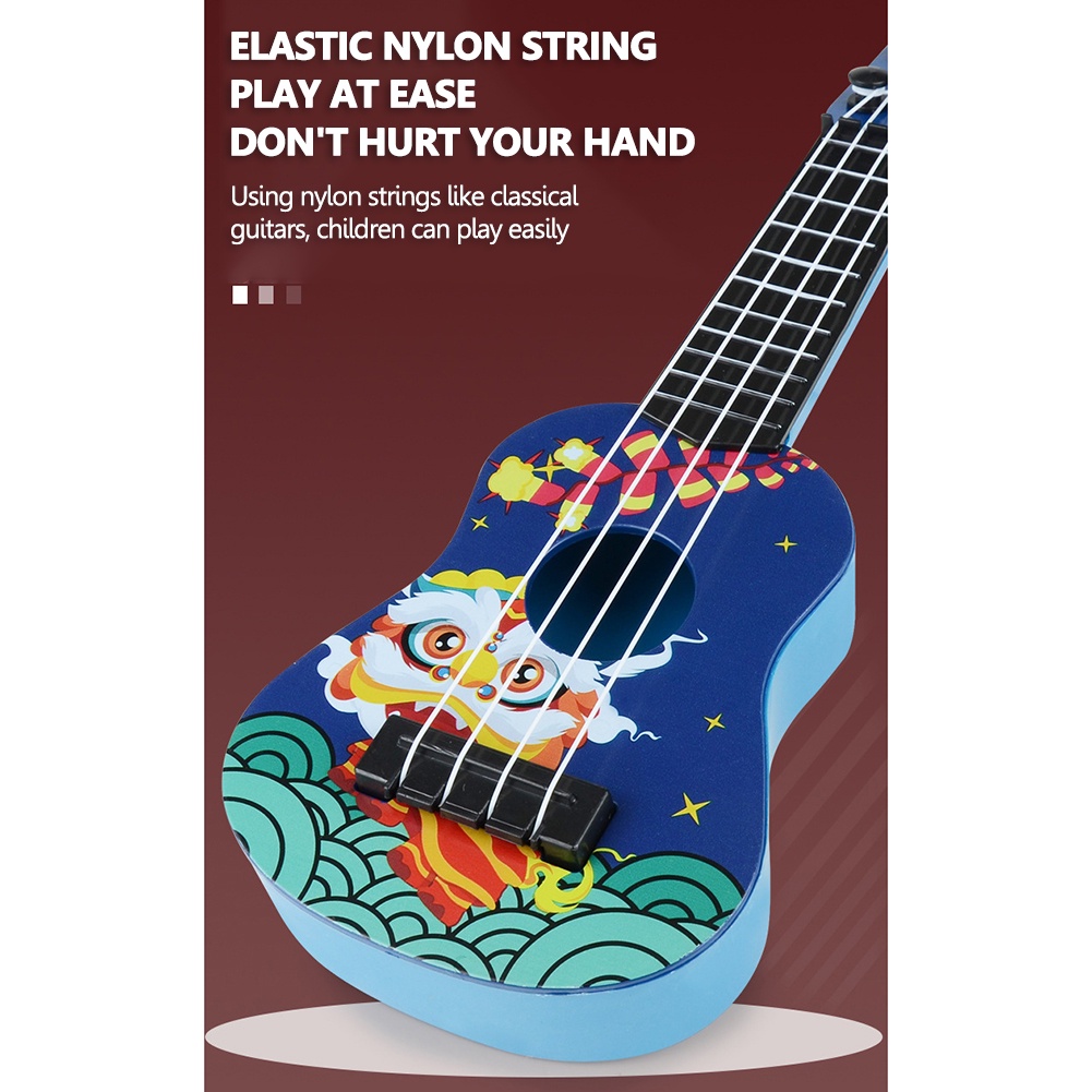 Ukulele 4 String Mini Guitar Musical Instruments Education Toys for ...
