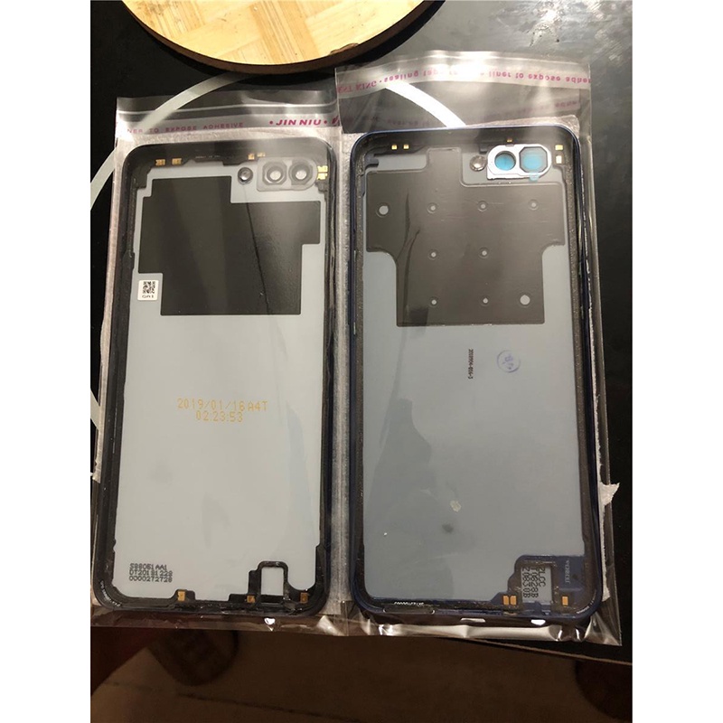 For OPPO A3S Back Battery Cover With Middle Frame Rear Panel Door ...