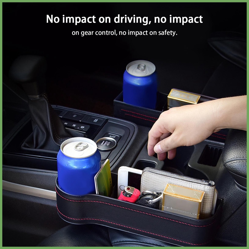 Car Seat Seam Storage Box Space-Saving Car Seat Seam Filler Organizer ...