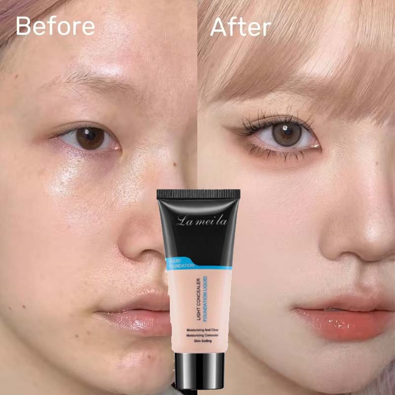 Lameila Light Concealer Brightening Liquid Foundation BB Moisturizing ...