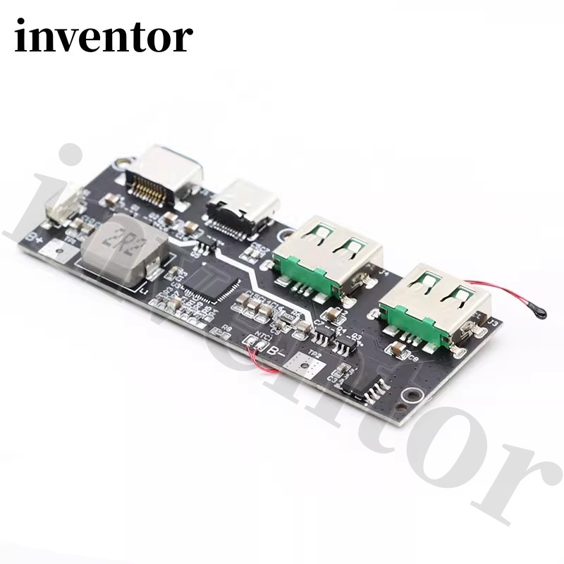 QC4.0 QC3.0 LED Dual USB 5V 4.5A 22.5W Micro/Type-C USB Mobile Power ...
