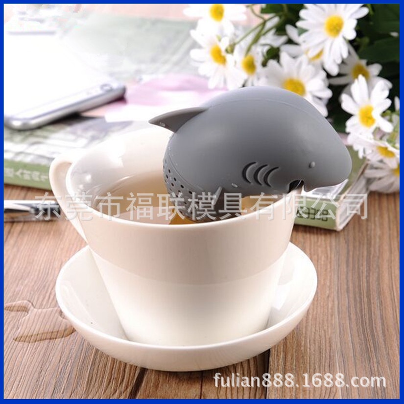 Shark Crocodile Bite Bubble Tea Machine Shark Bite Silicone Tea Leak ...
