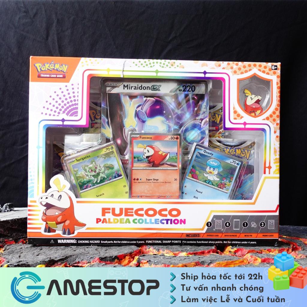 Pokemon TCG Paldea Collection Fuecoco Card English Table Version ...