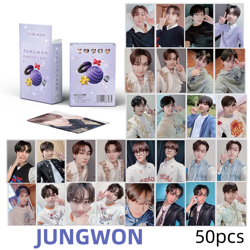 50-55pcs HEESEUNG JAKE JAY JUNGWON NI-KI SUNGHOON SUNOO Solo Laser ...