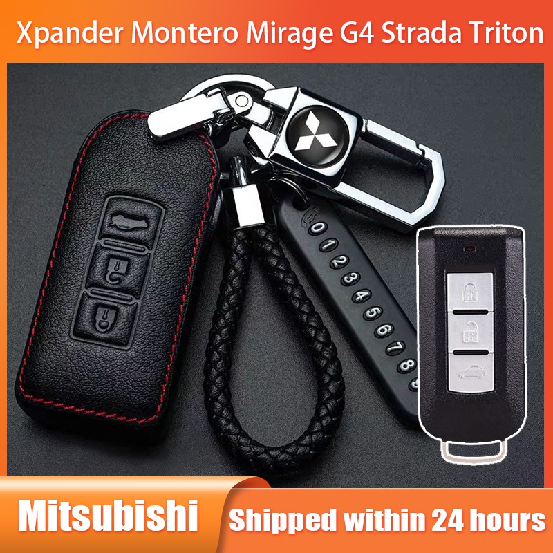 For Mitsubishi Xpander Montero Mirage G4 Strada Keyless Key Case Cover ...