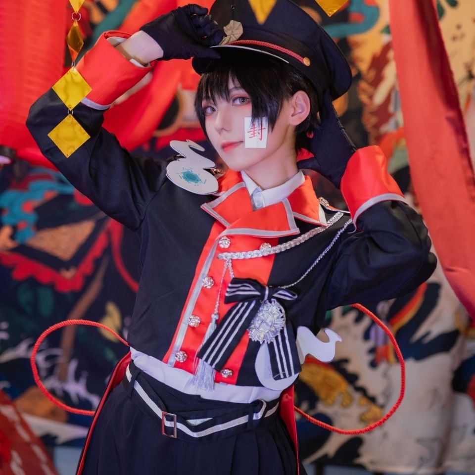 Toilet-bound Hanako-kun cos Hanako-kun cosplay Clothing set for men ...