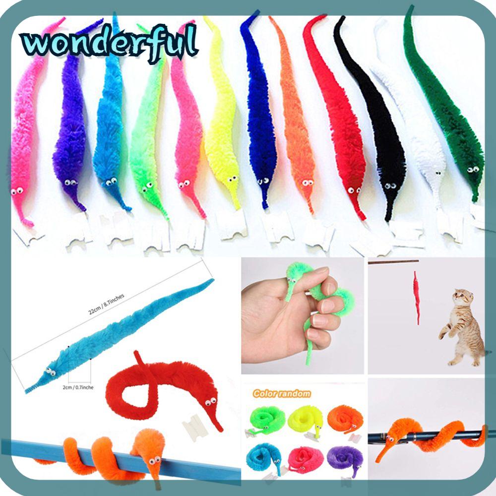 WONDER Magic Toys Christmas Gifts Seahorse Worm Cat Tail Magic Magic ...