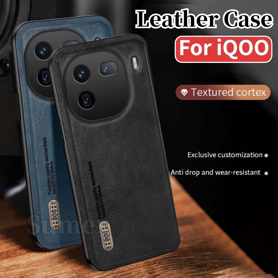 For Vivo iQOO 12 Pro 2023 5G Phone Case Shockproof Luxury Leather Soft ...
