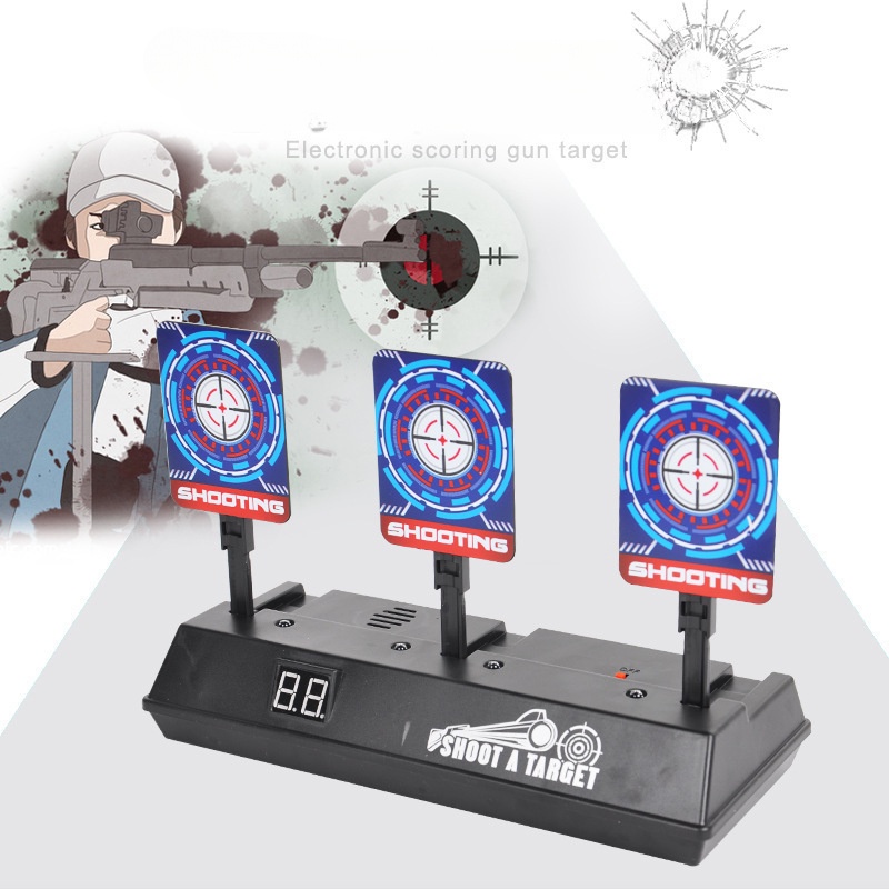 Electronic scoring target toys / Automatic return electric target soft ...