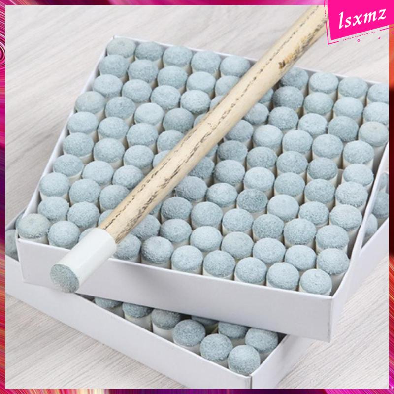[Lsxmz] 100 Pieces / Pack Tips for Pool Cues Billiars Sticks - 9mm 10mm ...