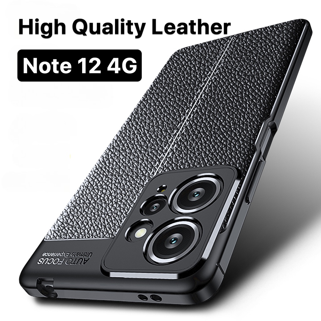 Redmi Note 12 Case Leather Redmi Note 12 Pro 5G Plus Casing Soft TPU ...