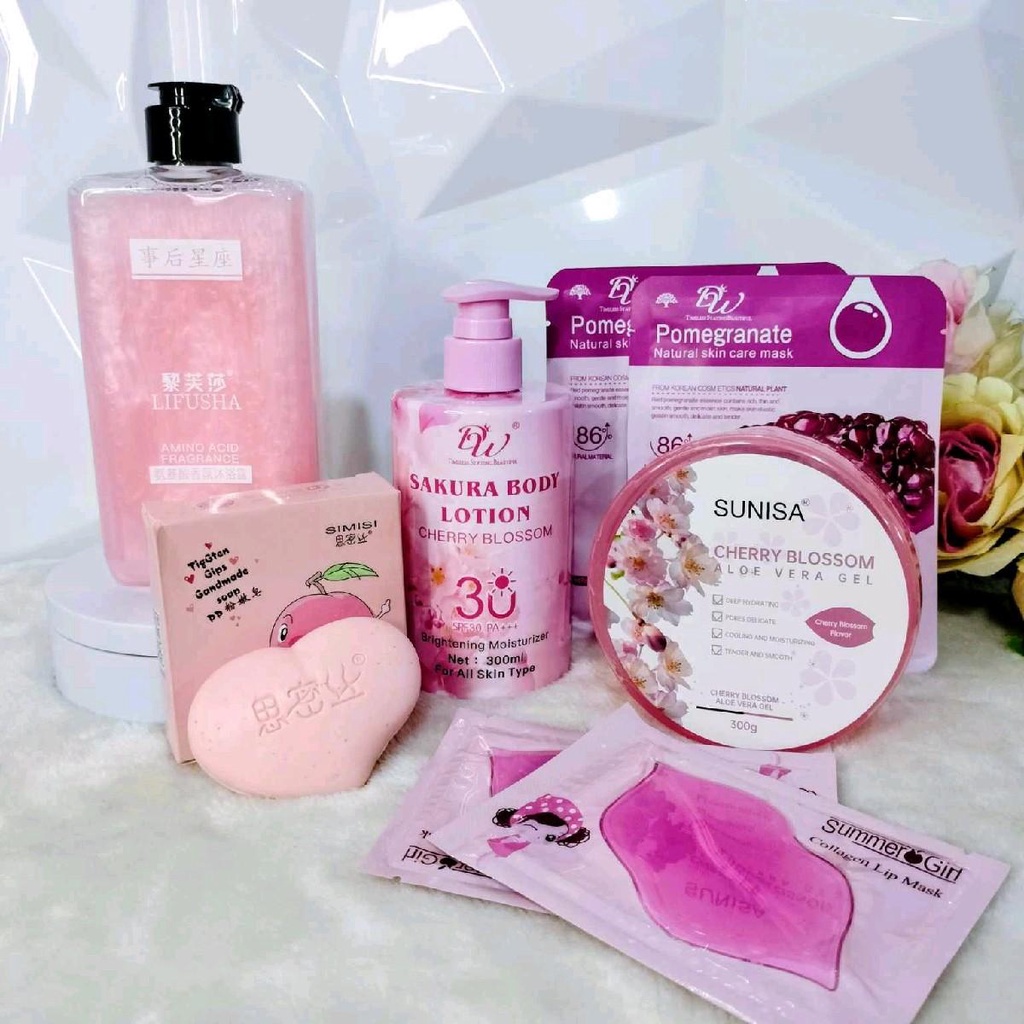 LADY XIN Barbie Pink Bundle- 1body wash + lotion+soothing gel ...
