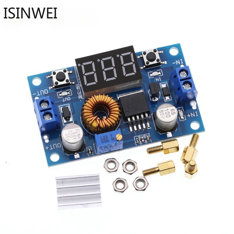 5A 75W XL4015 DC-DC Converter Adjustable Step-Down Module 4.0-38V To 1 ...