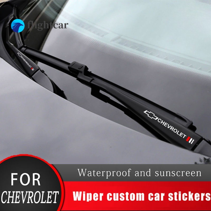flightcar 2PCS Auto Decor Decals Car Window Wiper Stickers For ...