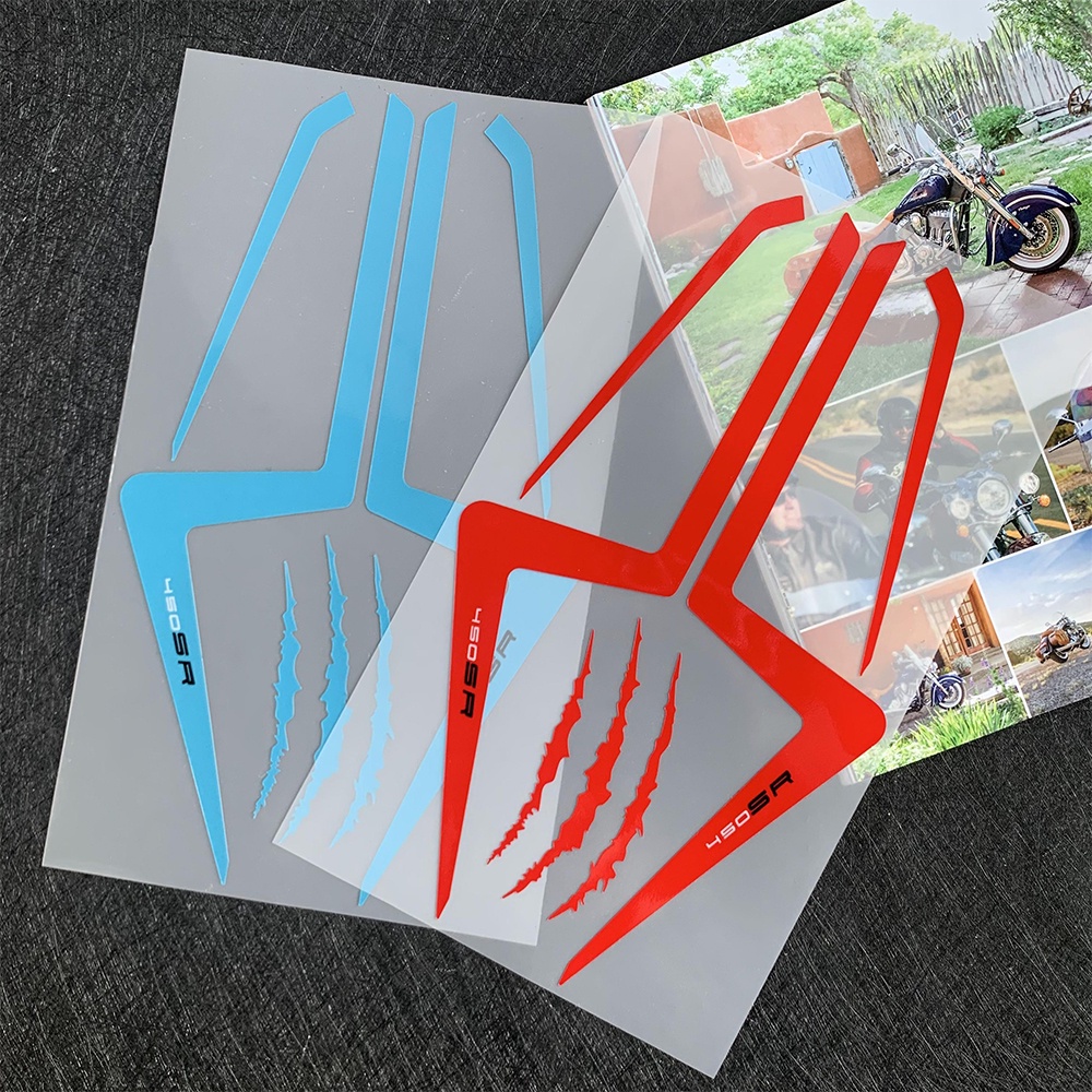 Motorcycle CFMOTO 450SR Accessories Reflective Front Fairing Sticker ...