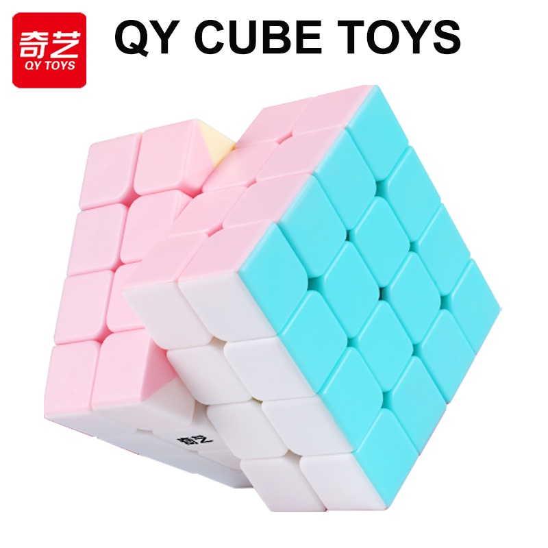 QiYi 4x4 Cube Professional Qiyuan 4x4x4 Speed Puzzle Cube Fidget For ...