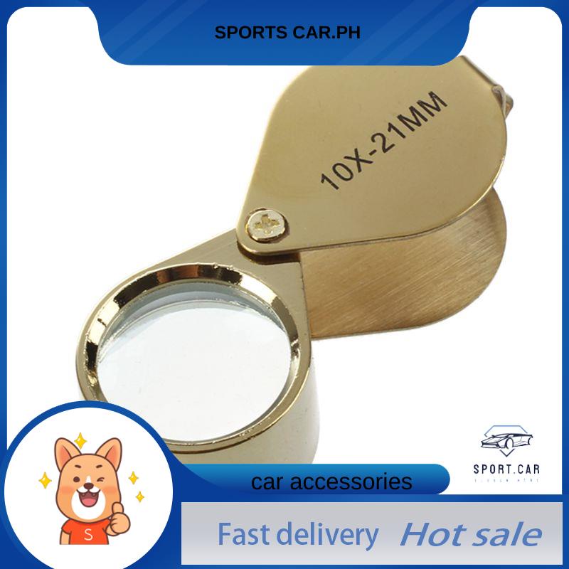 10x Magnifying Magnifier Glass Jewellers Eye Foldable Jewelry Loop ...