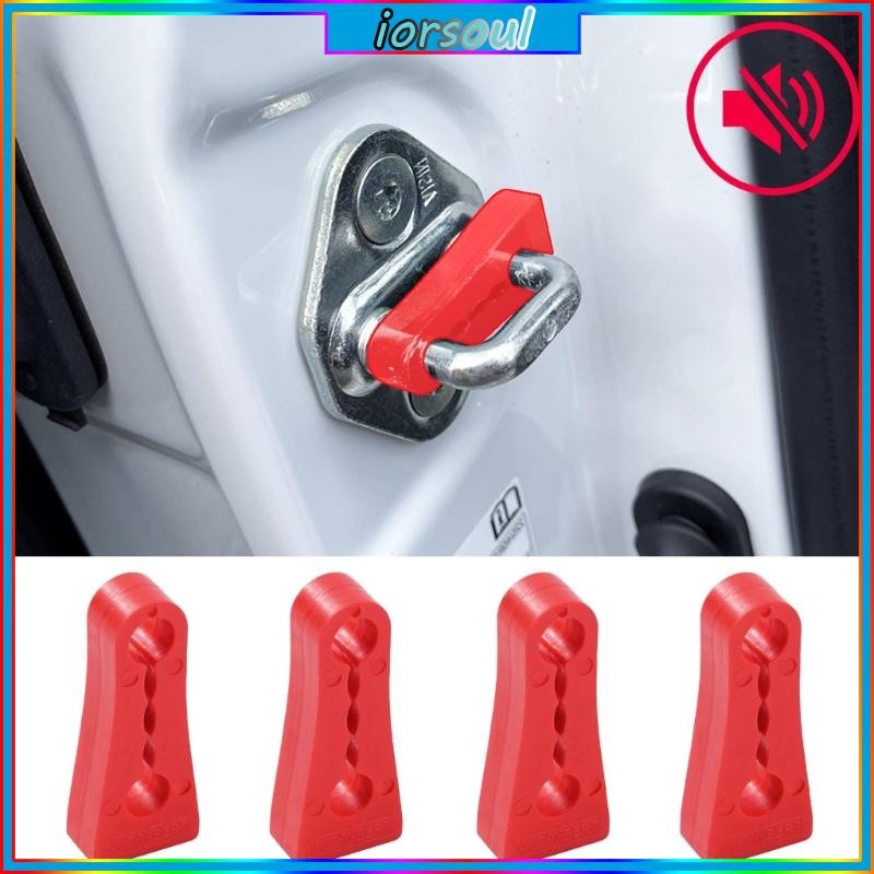 IOR 4Pc Quiet Noise Deaf Soundproofing Seal Car Door Lock Sound ...