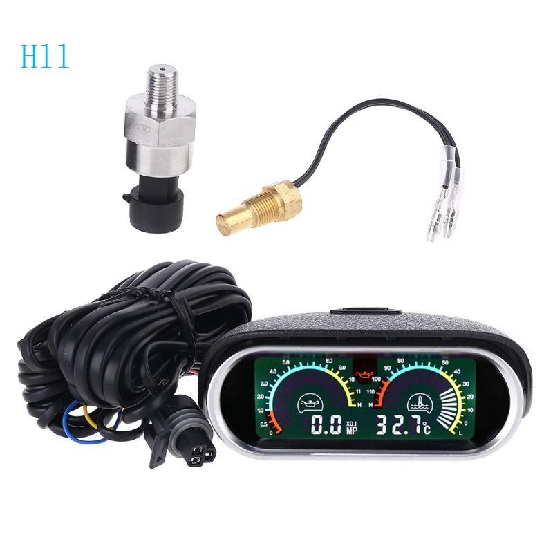 Big Sale Pressure Gauge + Water Temperature Gauge Meter 10mm M10 1 8 ...