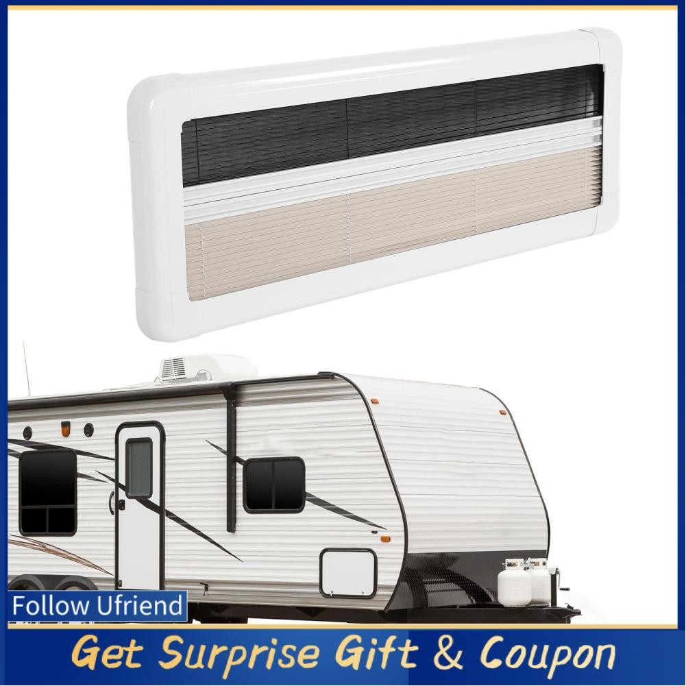 Ufriend RV Pleated Blinds Structure for Camper Van Motorhome 36x12in ...