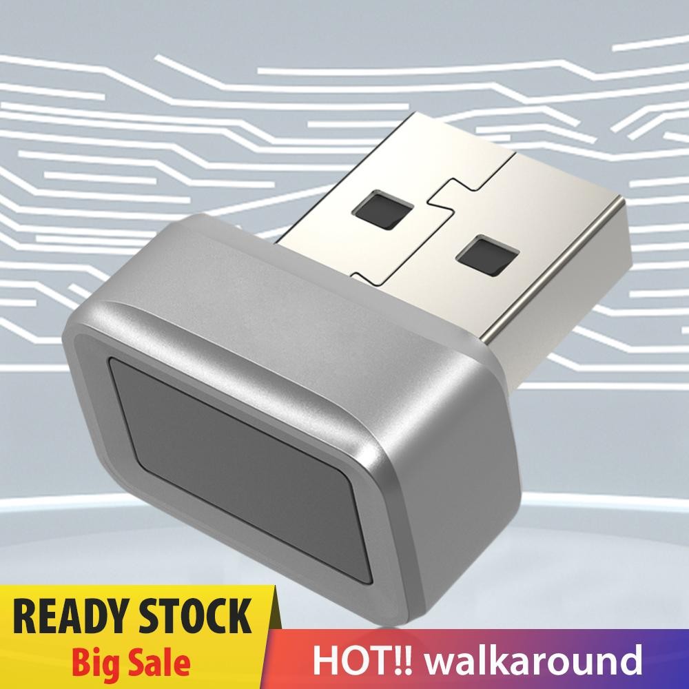 USB Fingerprint Key Reader FIDO U2F Windows Hello Mini Fingerprint ...