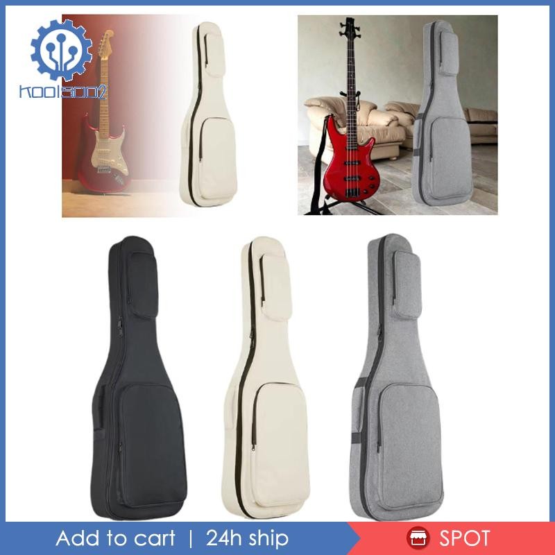 [Koolsoo2] Guitar Gig Bag Guitar Backpack Adjustable Padded Shoulder ...