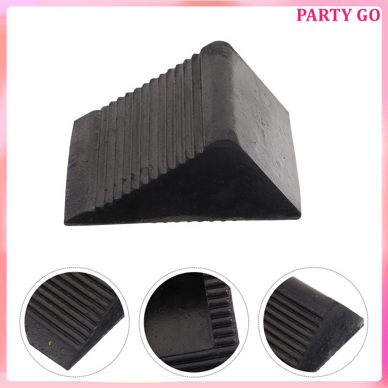 [READY STOCK] Car Rubber Wheels Stopper Travel Trailers Chocks ...