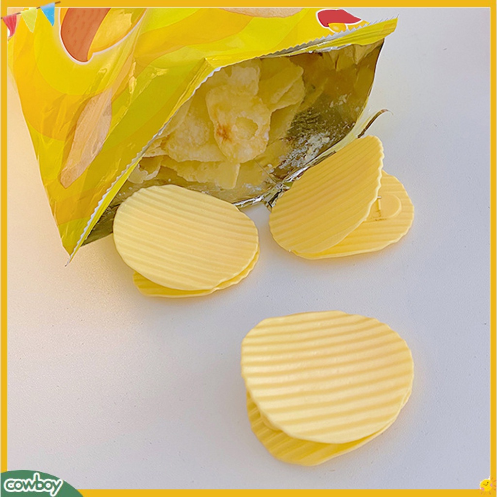cowboy| Sealer Clamps Storage Clip Keep Your Snacks with Cute Potato ...
