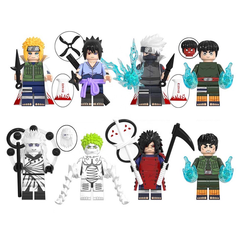 Anime Uzumaki Tobirama Minato Orochimaru Killer Mini Building Blocks ...
