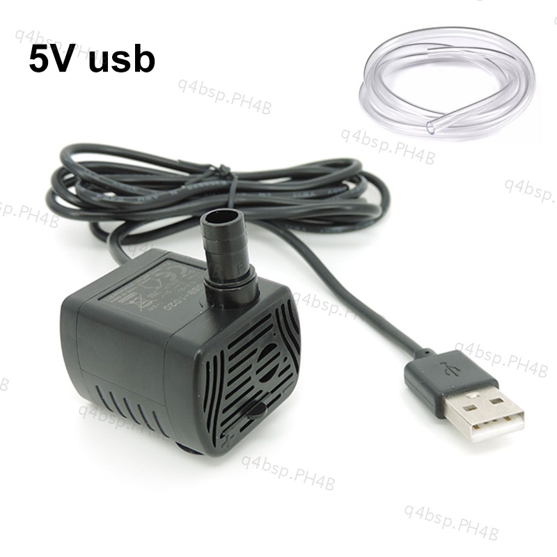 Adjustable 5V USB water pump mini DIY aquarium filter Low Noise ...