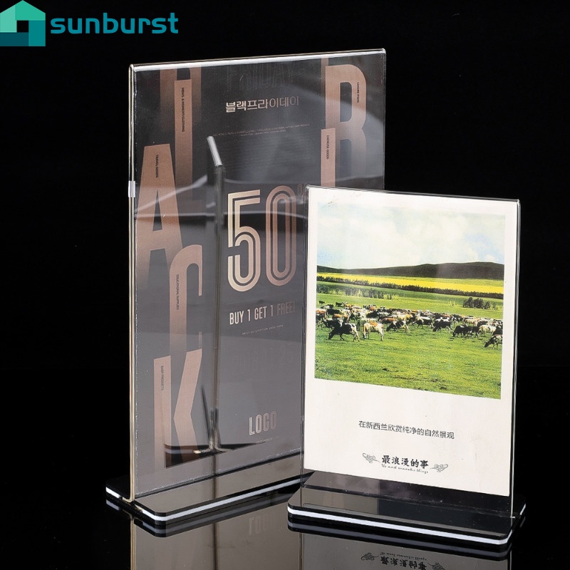 Multipurpose Product Price Display Clip/ A4/A5/A6 Acrylic Pull-Out Card ...