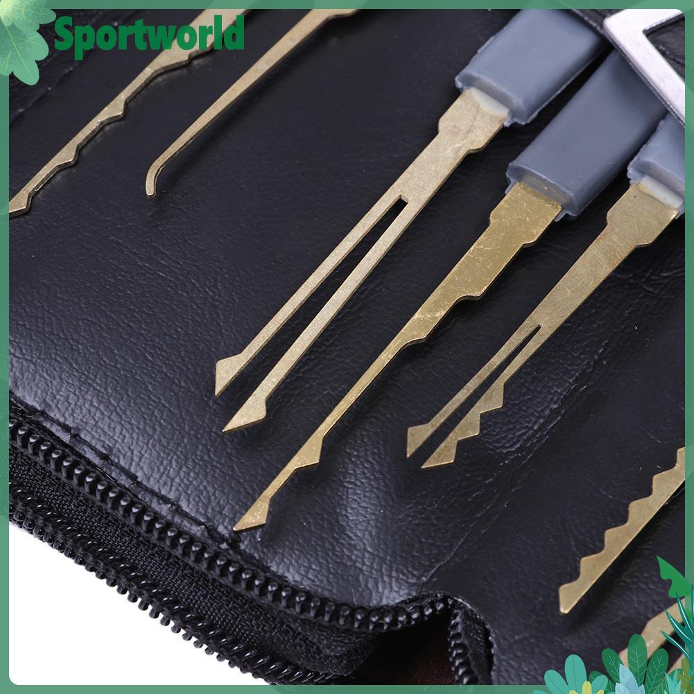 25pcs Locksmith Training Unlock Skill Lockpick Door Opening Tension ...