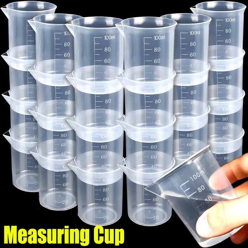 100ml Plastic Transparent Graduated Measuring Cup/Multipurpose ...
