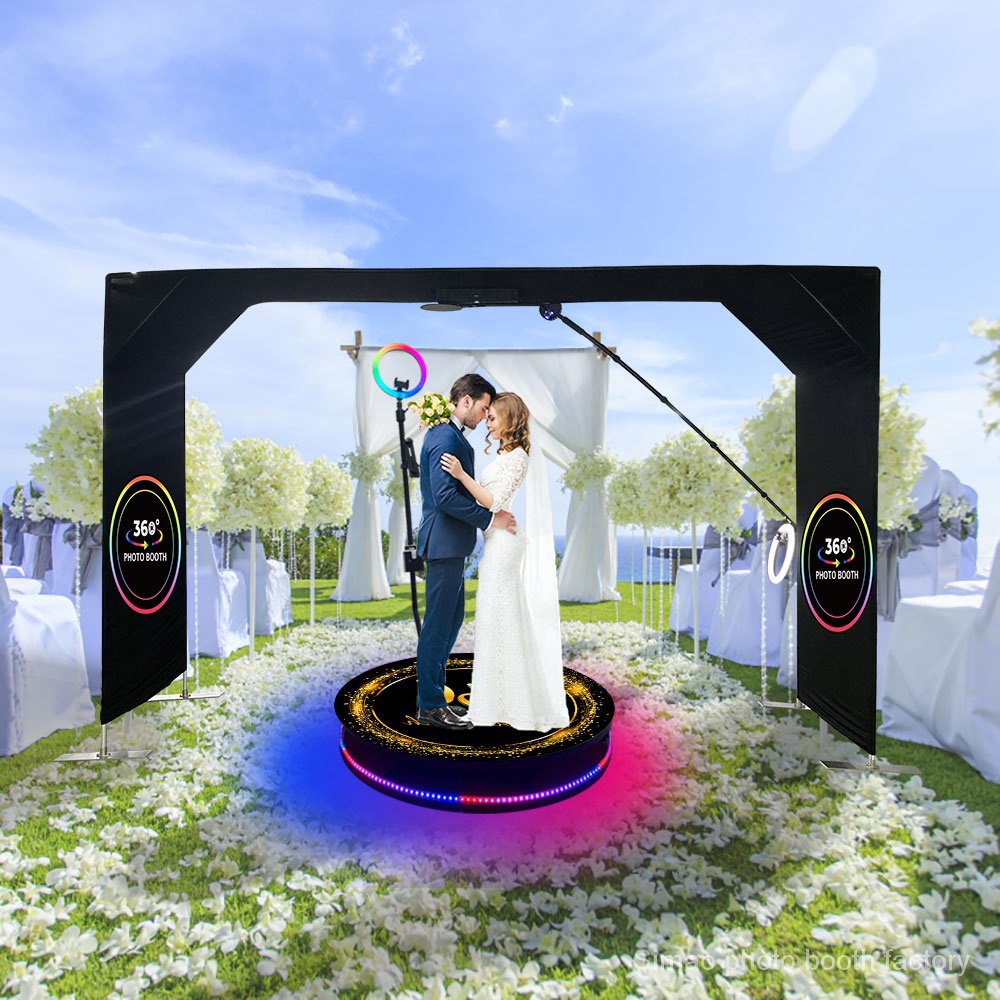 New Sky360 Sky Portable Over Head Overhead 360 Photo Booth Spin Video ...