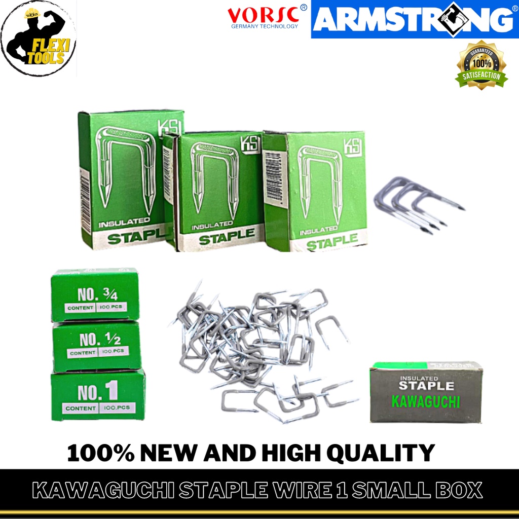 STAPLE WIRE 1 SMALL BOX HEAVY DUTY 3/4,1/2,1 | Shopee Philippines