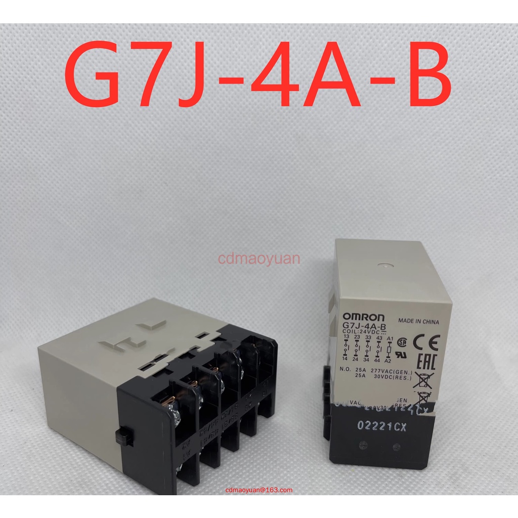 Omron G7J-4A-B DC24V AC220V High Voltage Switch Multipole Power Relay | Shopee Philippines